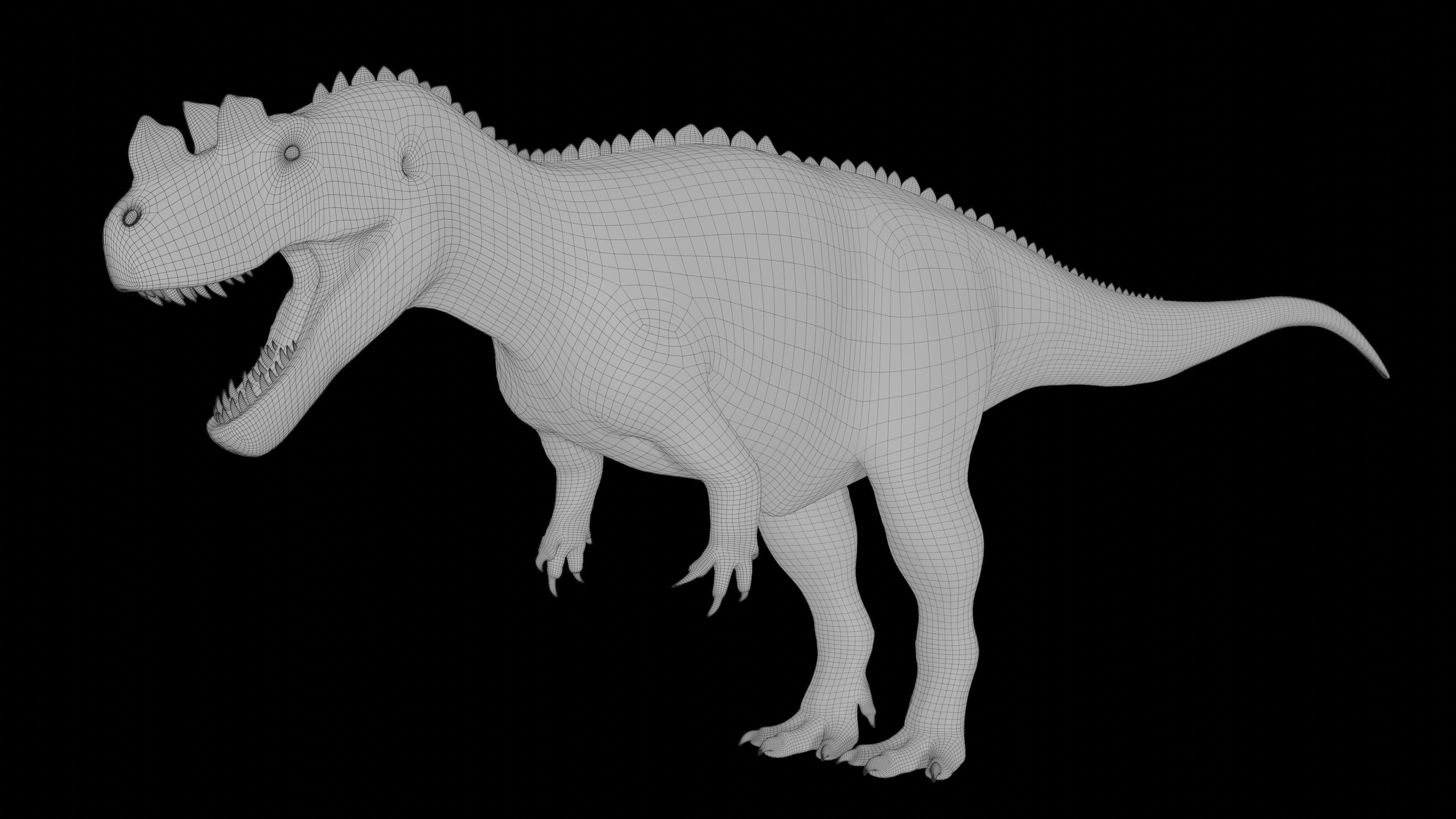 3D model Ceratosaurus dentisulcatus VR / AR / low-poly | CGTrader