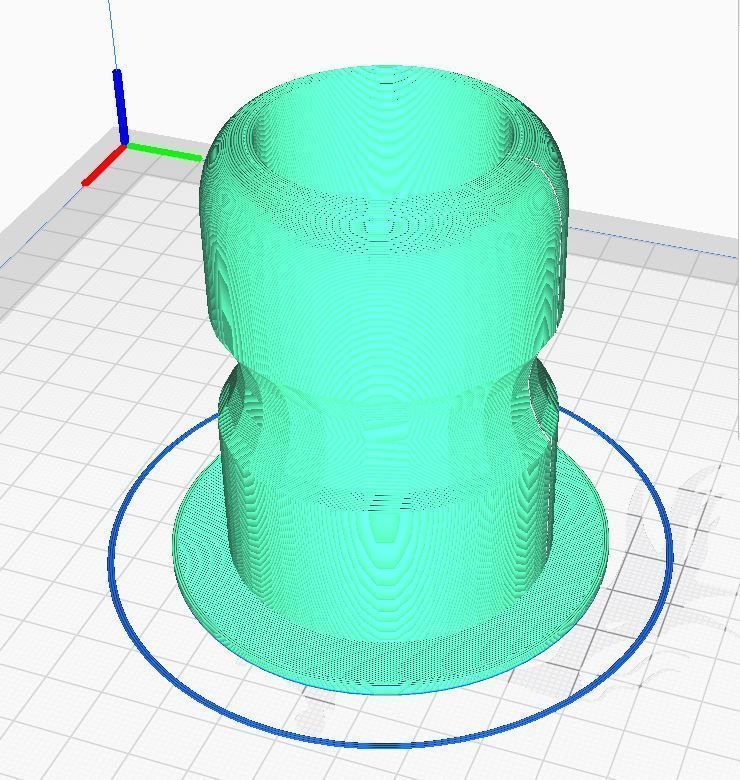 Filament Spool adapter for 1KG SPOOL 3D model 3D printable | CGTrader