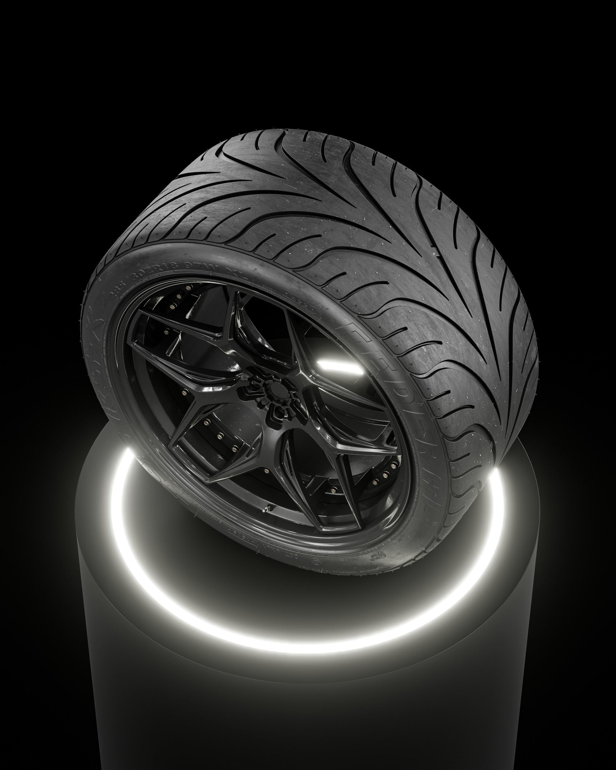 Federal 595 RS R 285 30 ZR18 3D model | CGTrader