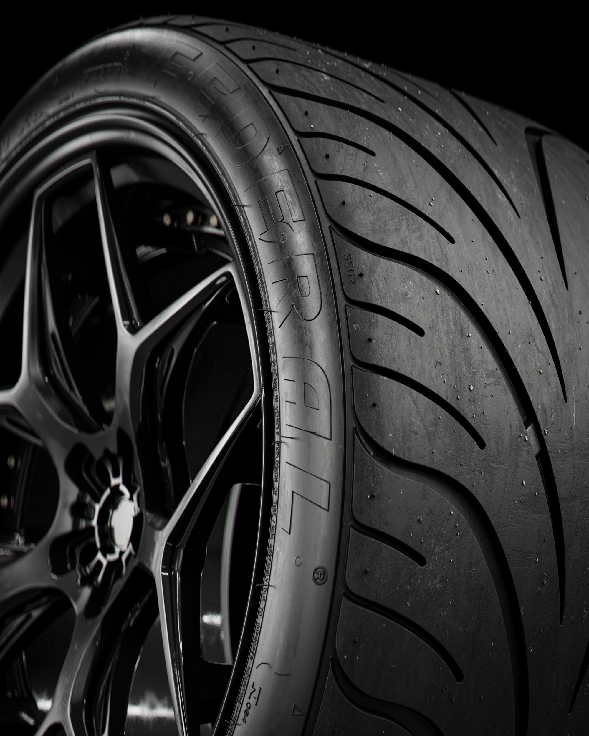 Federal 595 RS R 285 30 ZR18 3D model | CGTrader