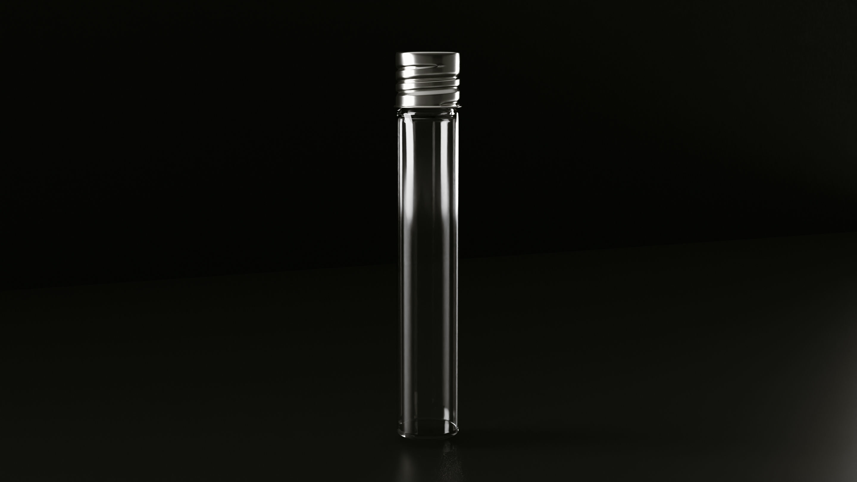 Glass Tube Packaging 3D model | CGTrader
