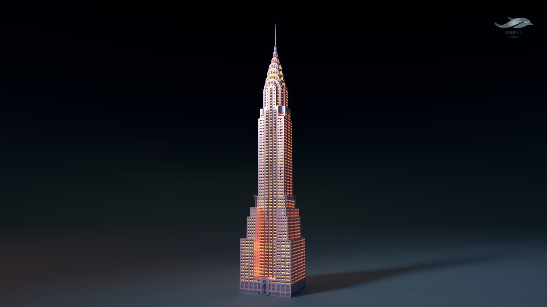 Chrysler Building 3D model 3D printable | CGTrader