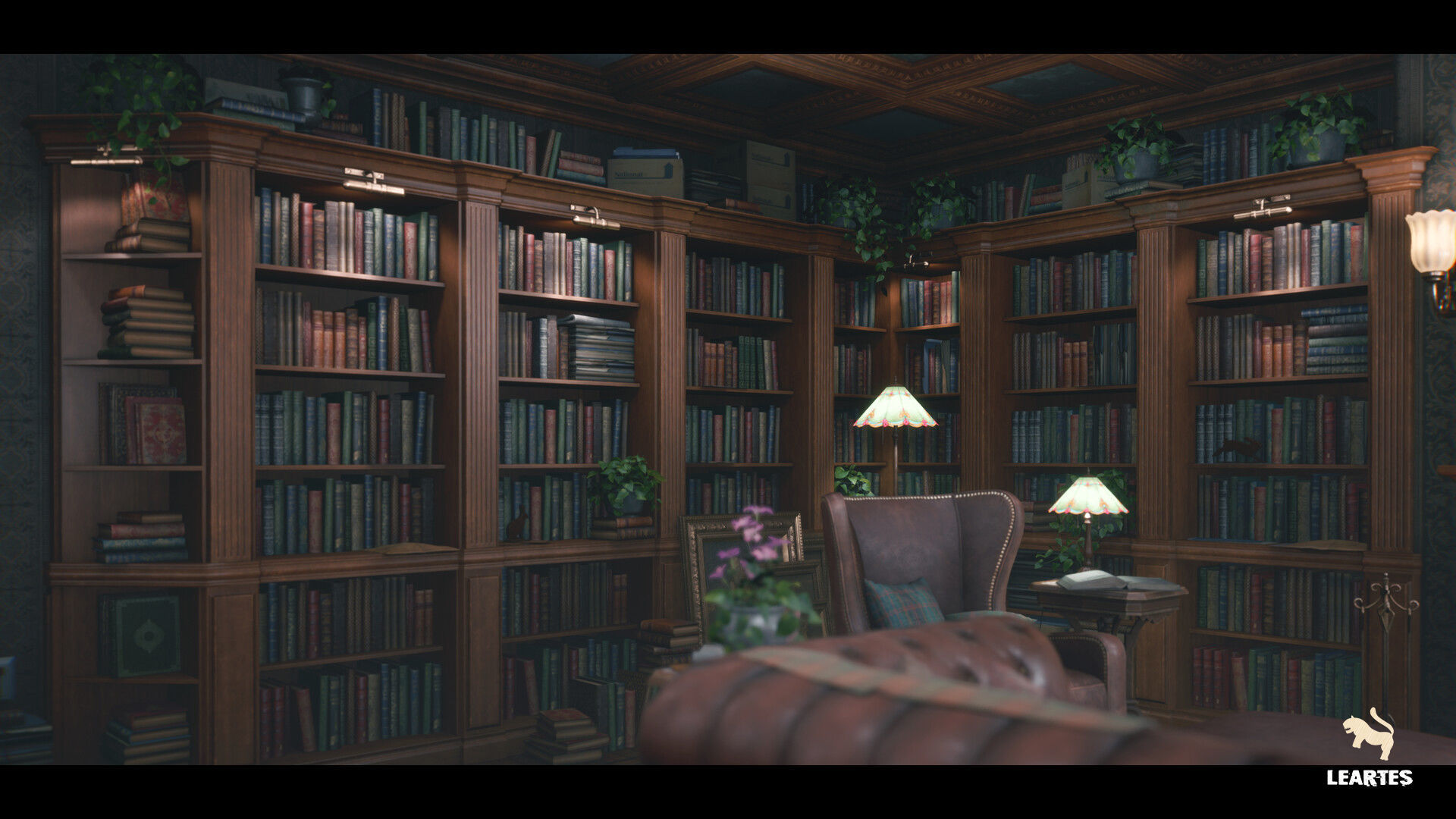 3D model Abandoned Horror Mansion Interior VR / AR / low-poly | CGTrader