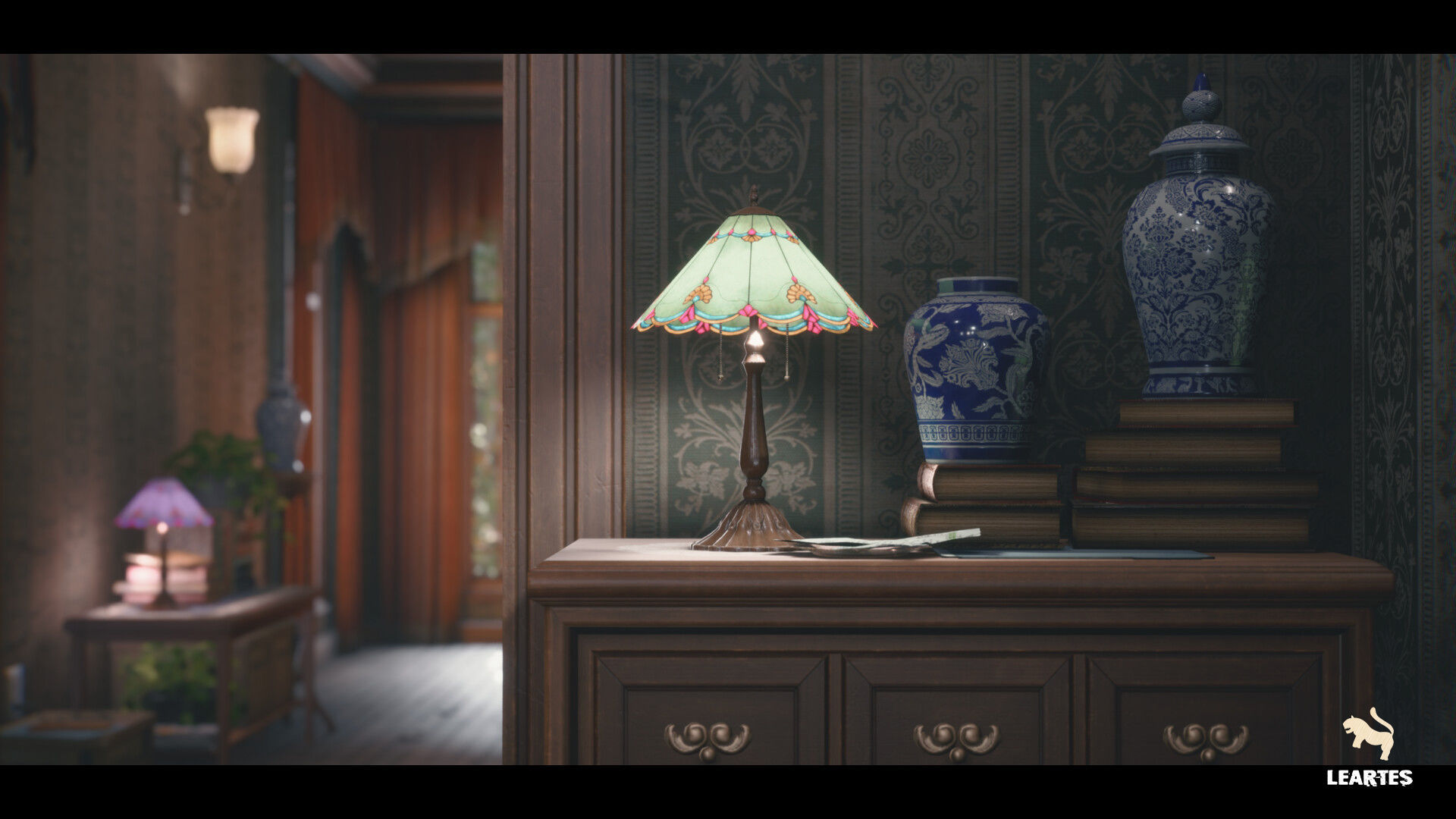3D model Abandoned Horror Mansion Interior VR / AR / low-poly | CGTrader