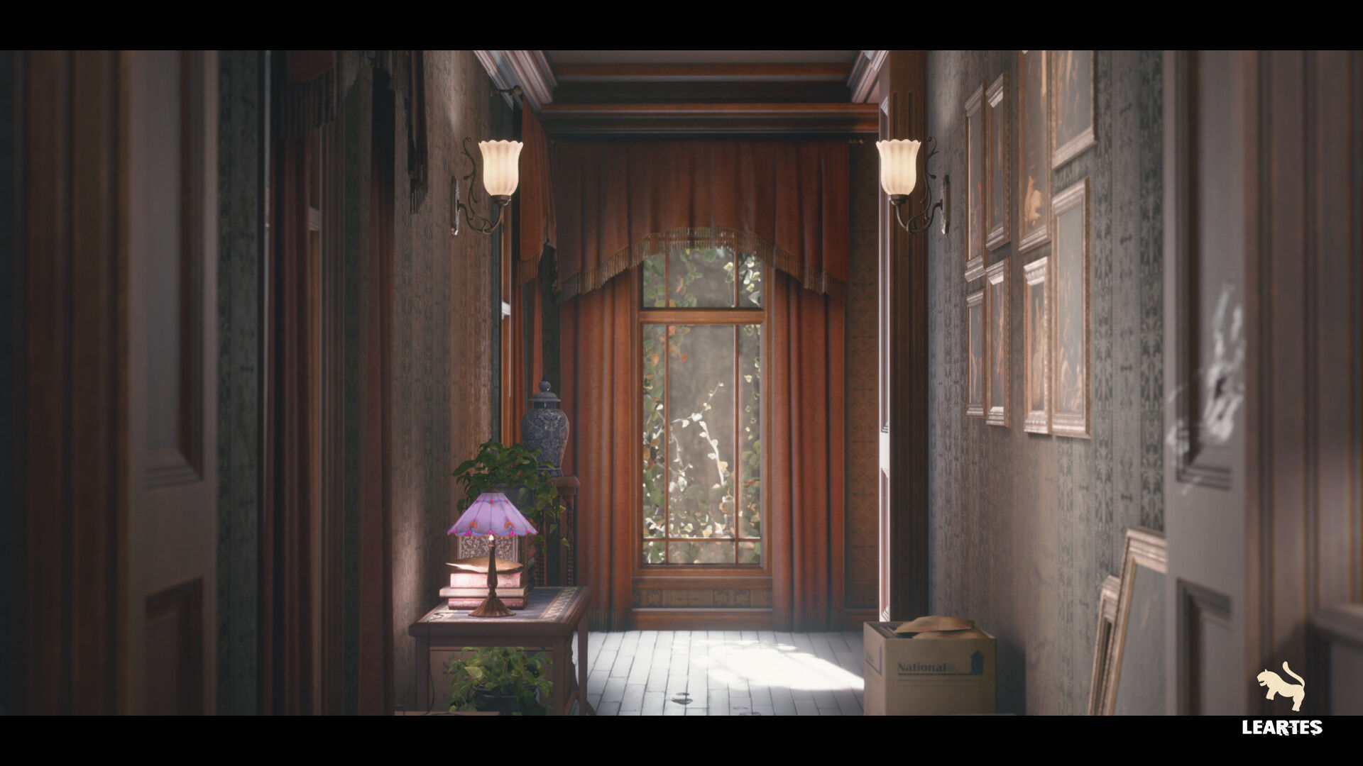 3D model Abandoned Horror Mansion Interior VR / AR / low-poly | CGTrader