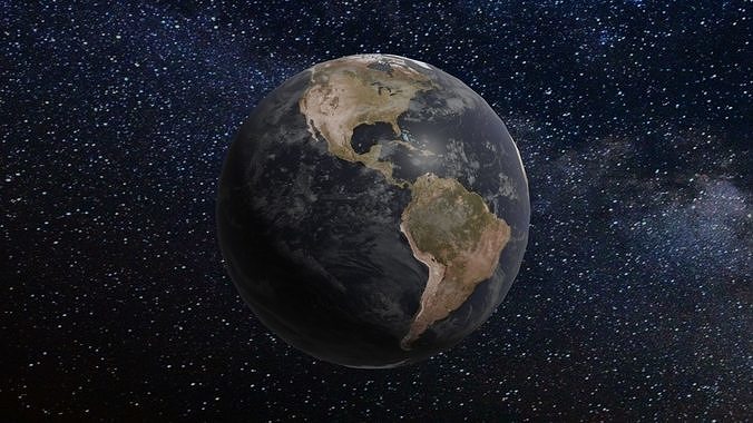 3D model Earth 6K VR / AR / low-poly | CGTrader