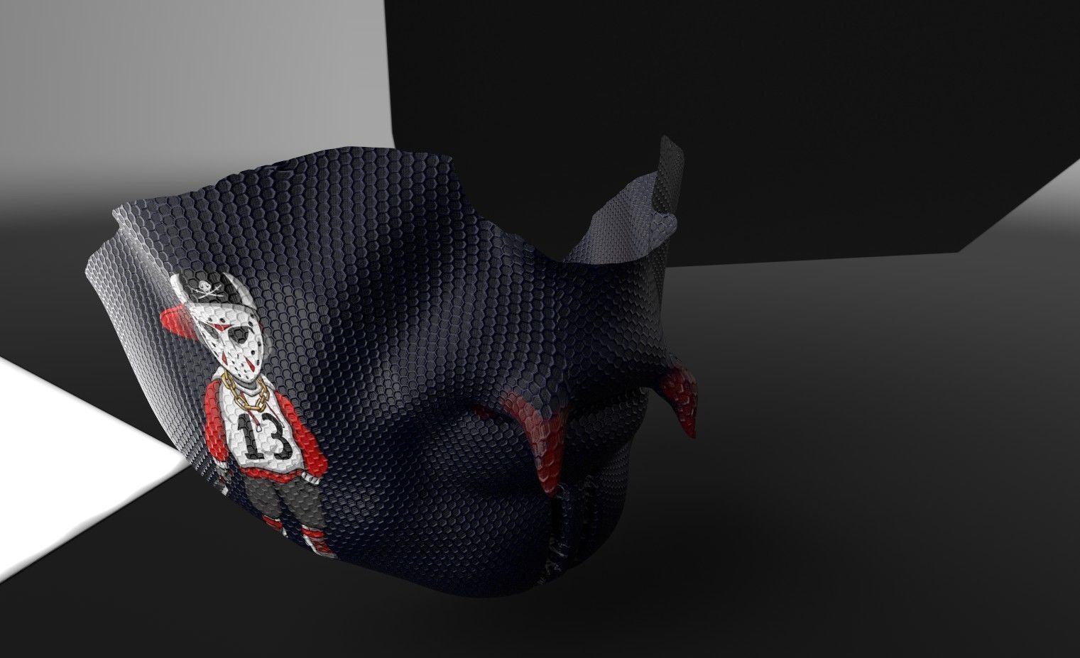 mask dark 3D model | CGTrader