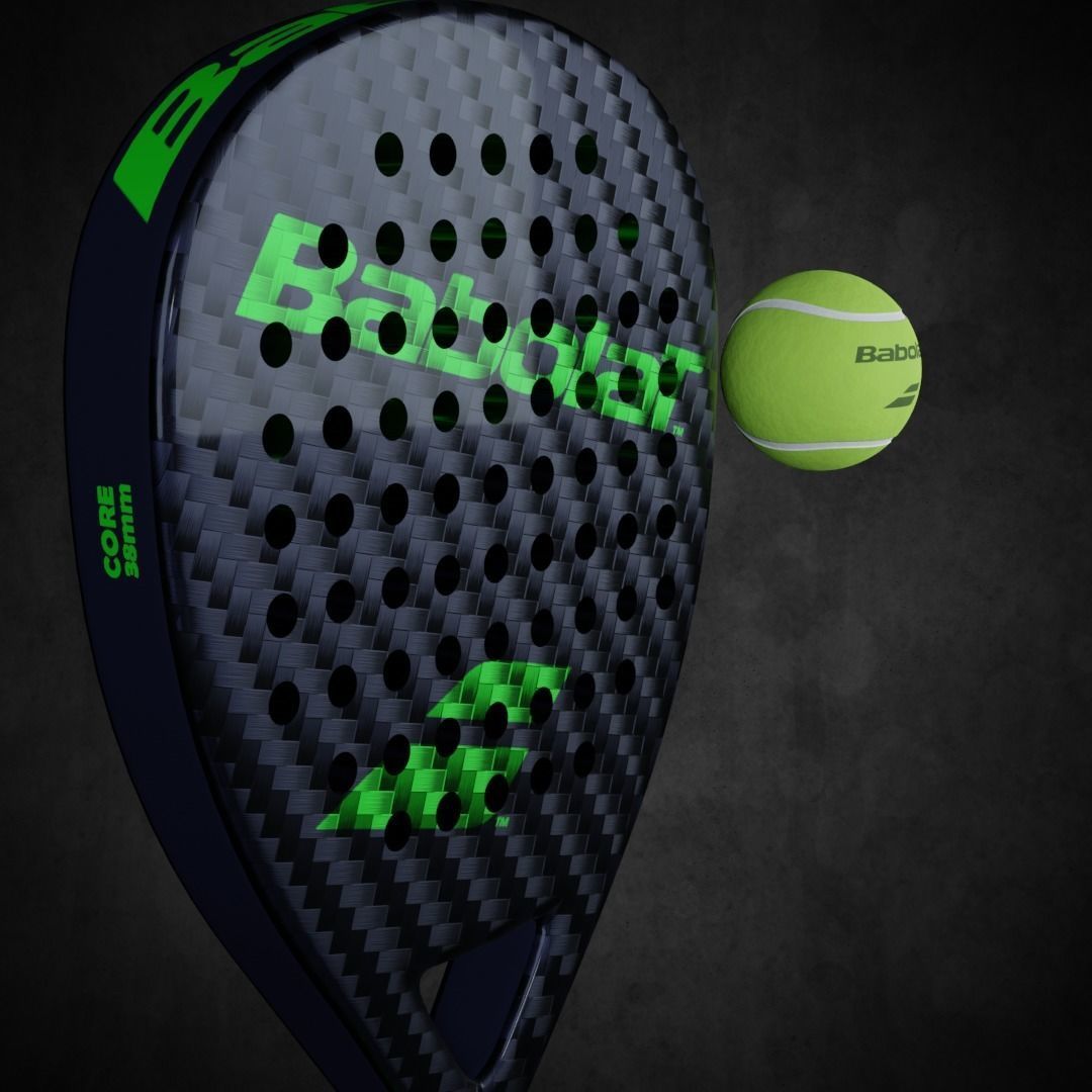 Padel Racket - Racquet 3D model | CGTrader