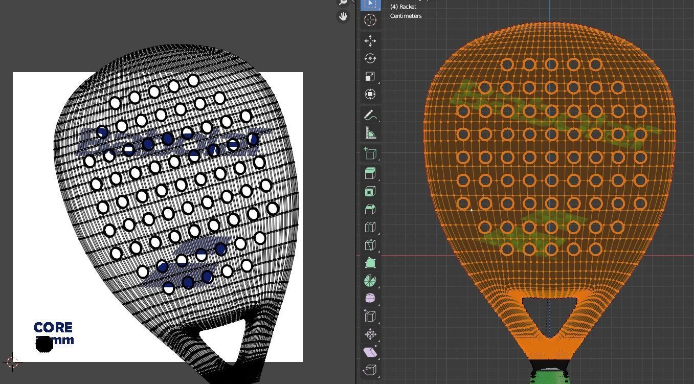 Padel Racket - Racquet 3D model | CGTrader