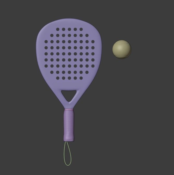 Padel Racket - Racquet 3D model | CGTrader