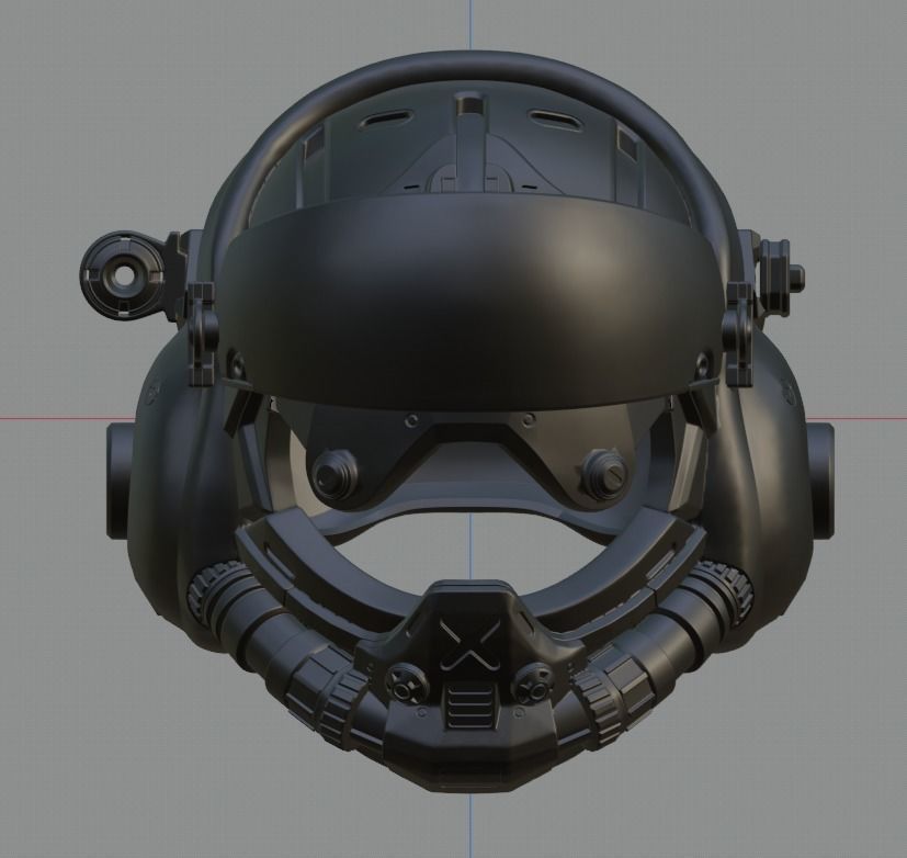 TitanFall ApexLegends Viper Valkyrie helmet 3D print model 3D model 3D ...