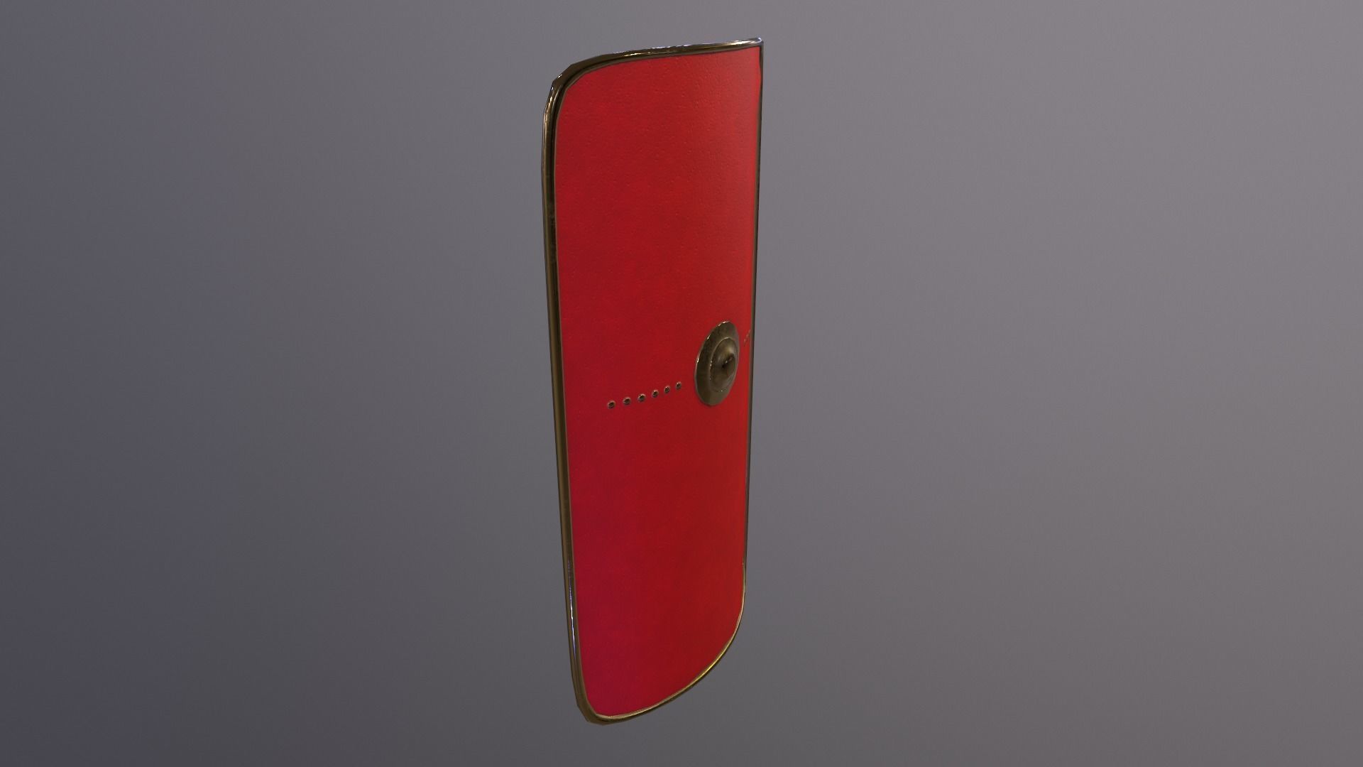 3D model standard rectangular roman shield VR / AR / low-poly | CGTrader