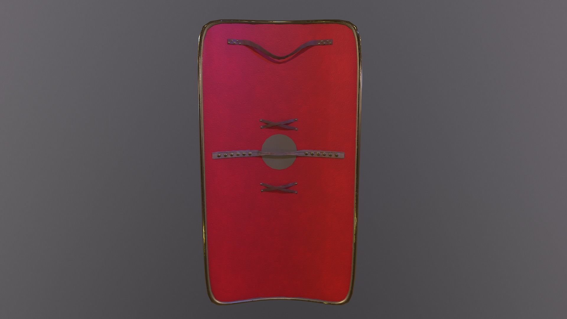 3D model standard rectangular roman shield VR / AR / low-poly | CGTrader