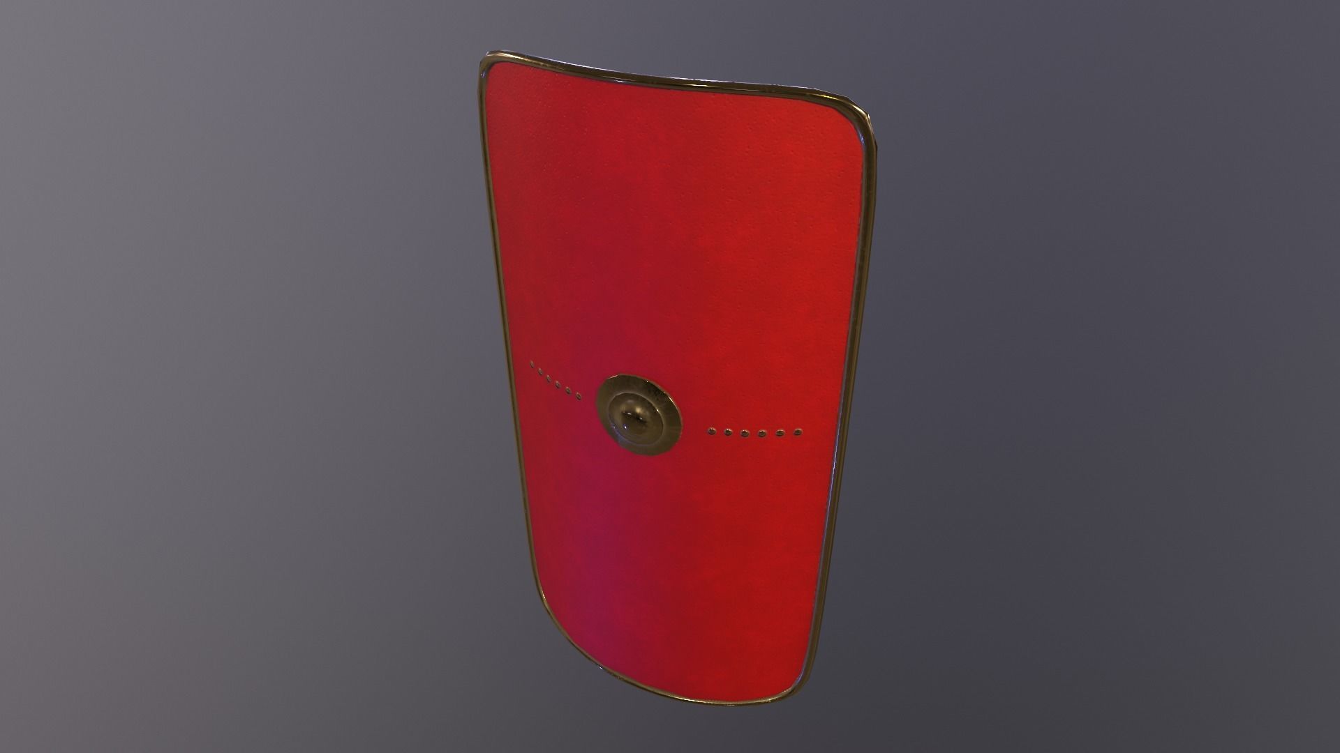 3D model standard rectangular roman shield VR / AR / low-poly | CGTrader