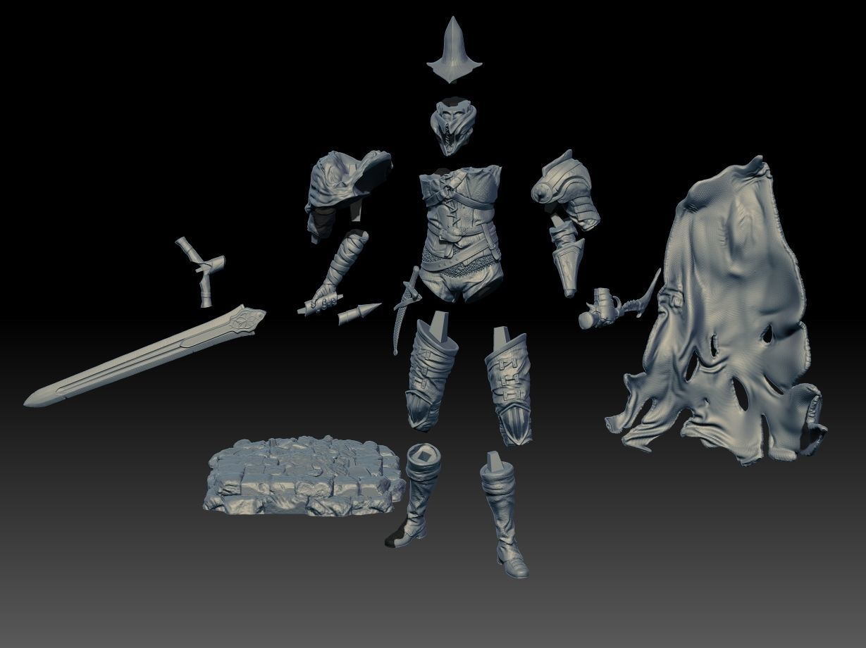 Abyss Watcher model 3D model 3D printable | CGTrader