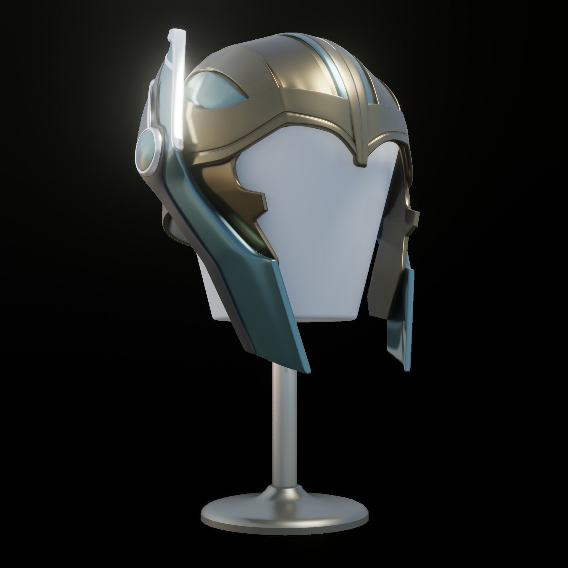 Helmet from movie Thor 3 3D model | CGTrader