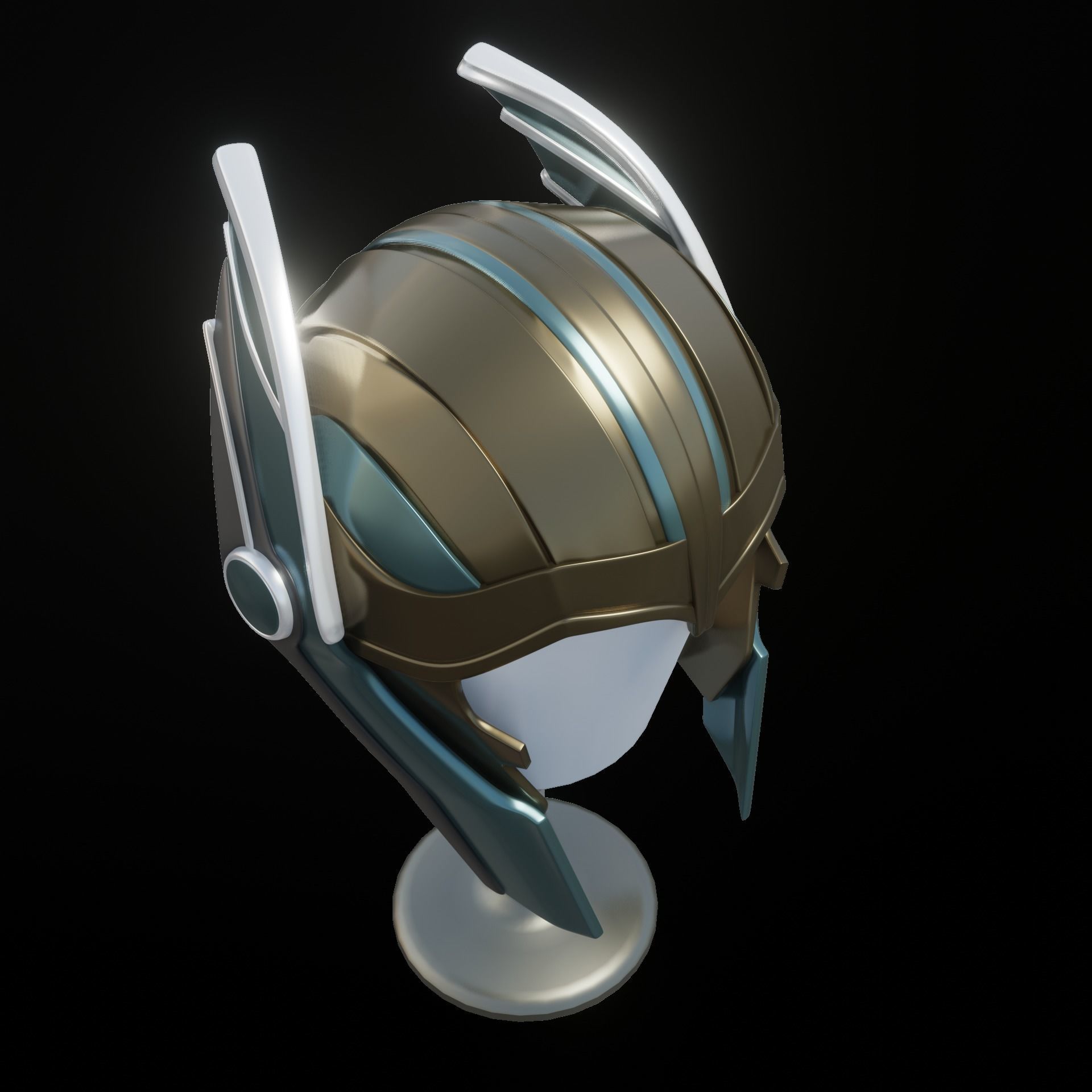 Helmet from movie Thor 3 3D model | CGTrader