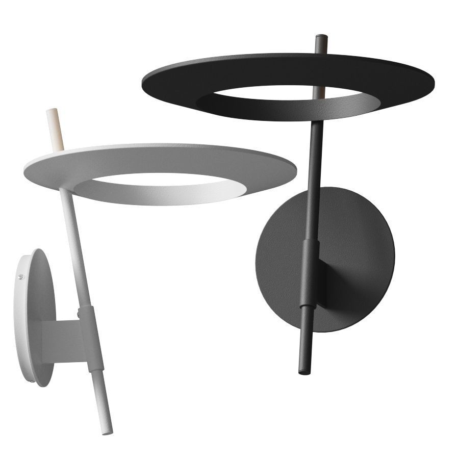Ringlo Wall Torchiere by Sonneman 3D model | CGTrader