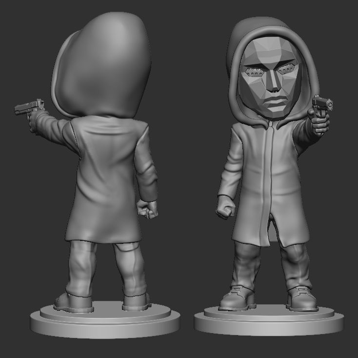 Frontman - Squid Game free 3D model 3D printable | CGTrader