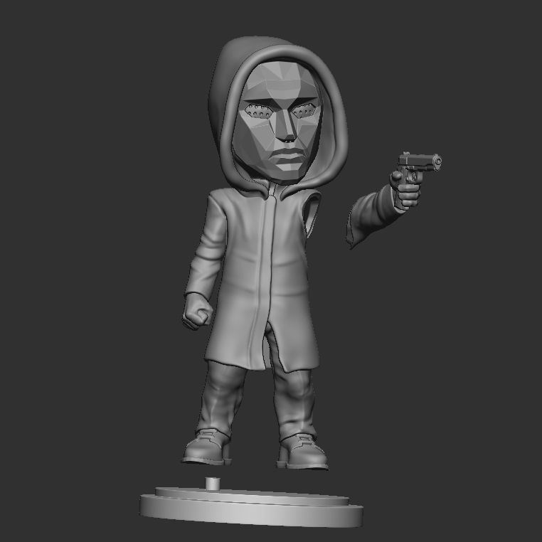 Frontman - Squid Game free 3D model 3D printable | CGTrader