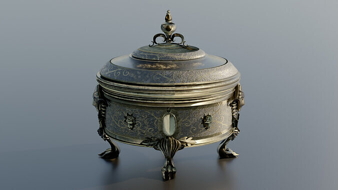 Sugar Bowl 3D Model - Free High-Poly with Texture free 3D model | CGTrader
