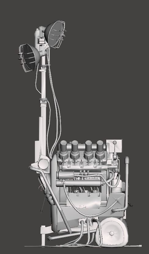 Dead By daylight Generator 3D model 3D printable | CGTrader