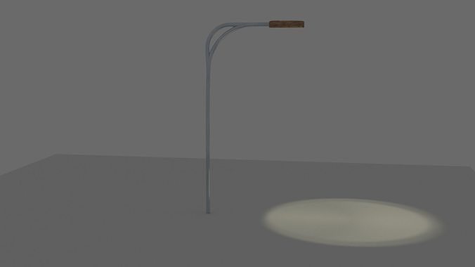 Street light pole free 3D model | CGTrader