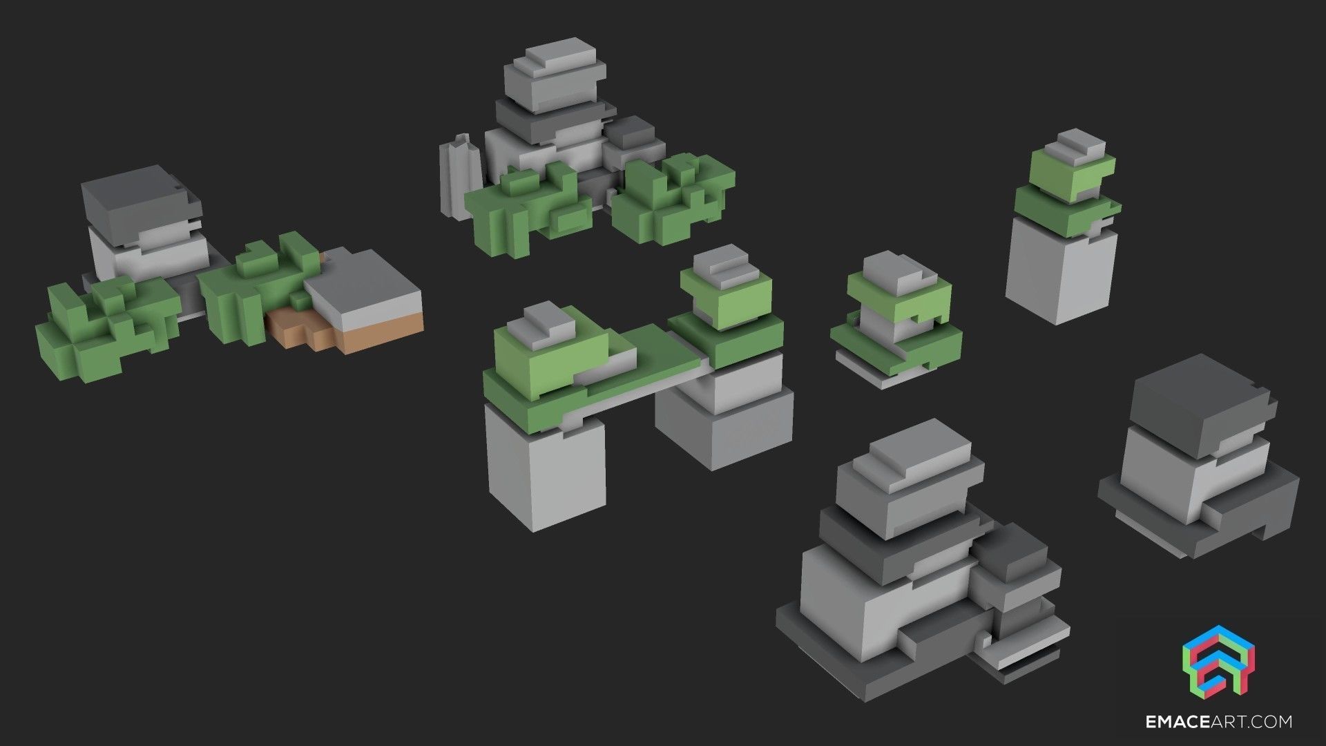 3D model Epic 3D Map for Roblox and Unity Game VR / AR / low-poly ...