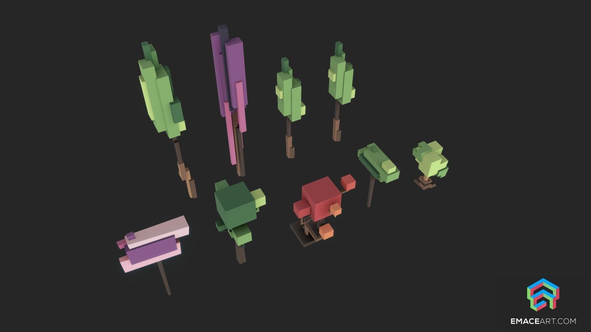 3D model Epic 3D Map for Roblox and Unity Game VR / AR / low-poly ...