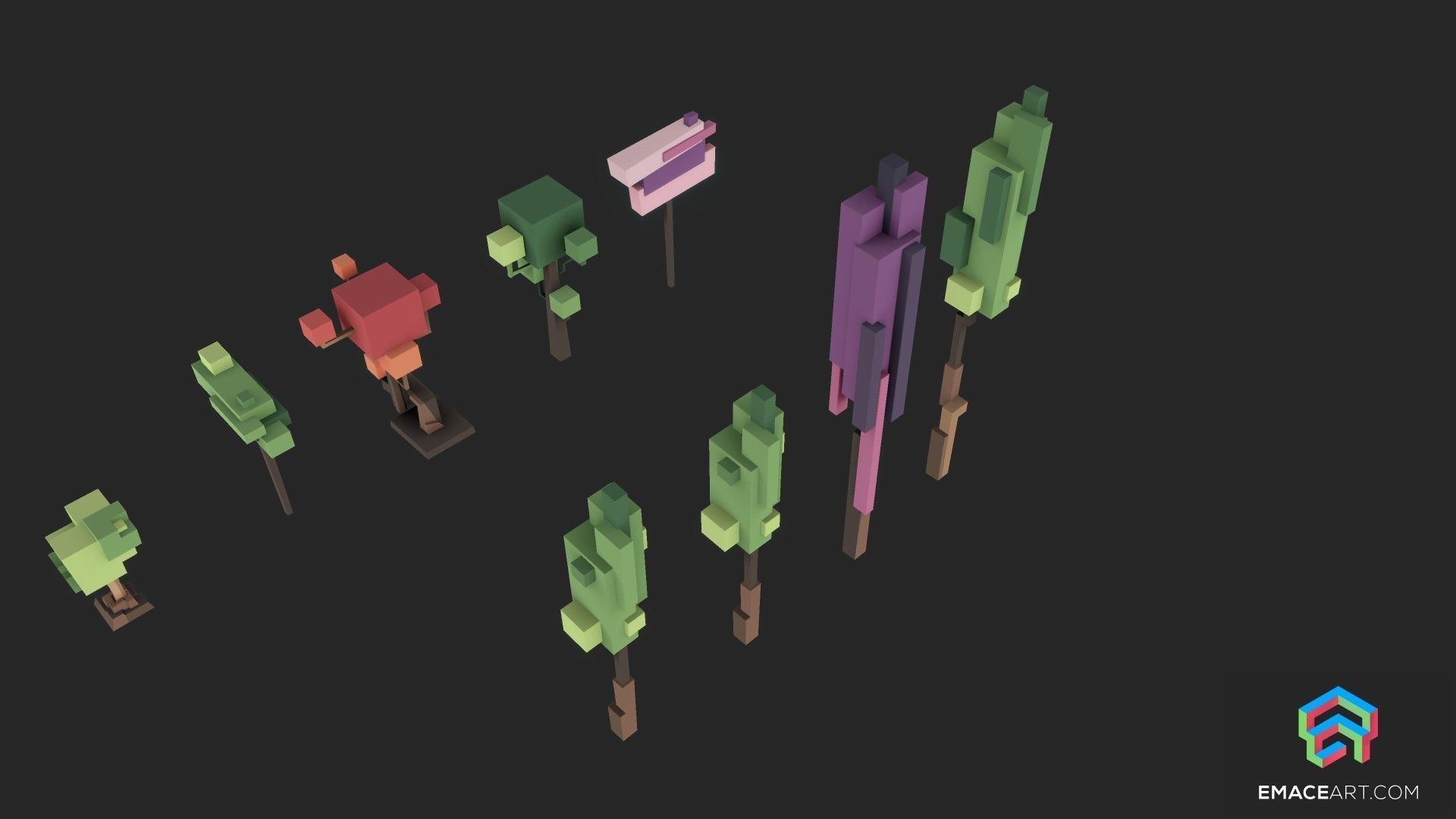 3D model Epic 3D Map for Roblox and Unity Game VR / AR / low-poly ...