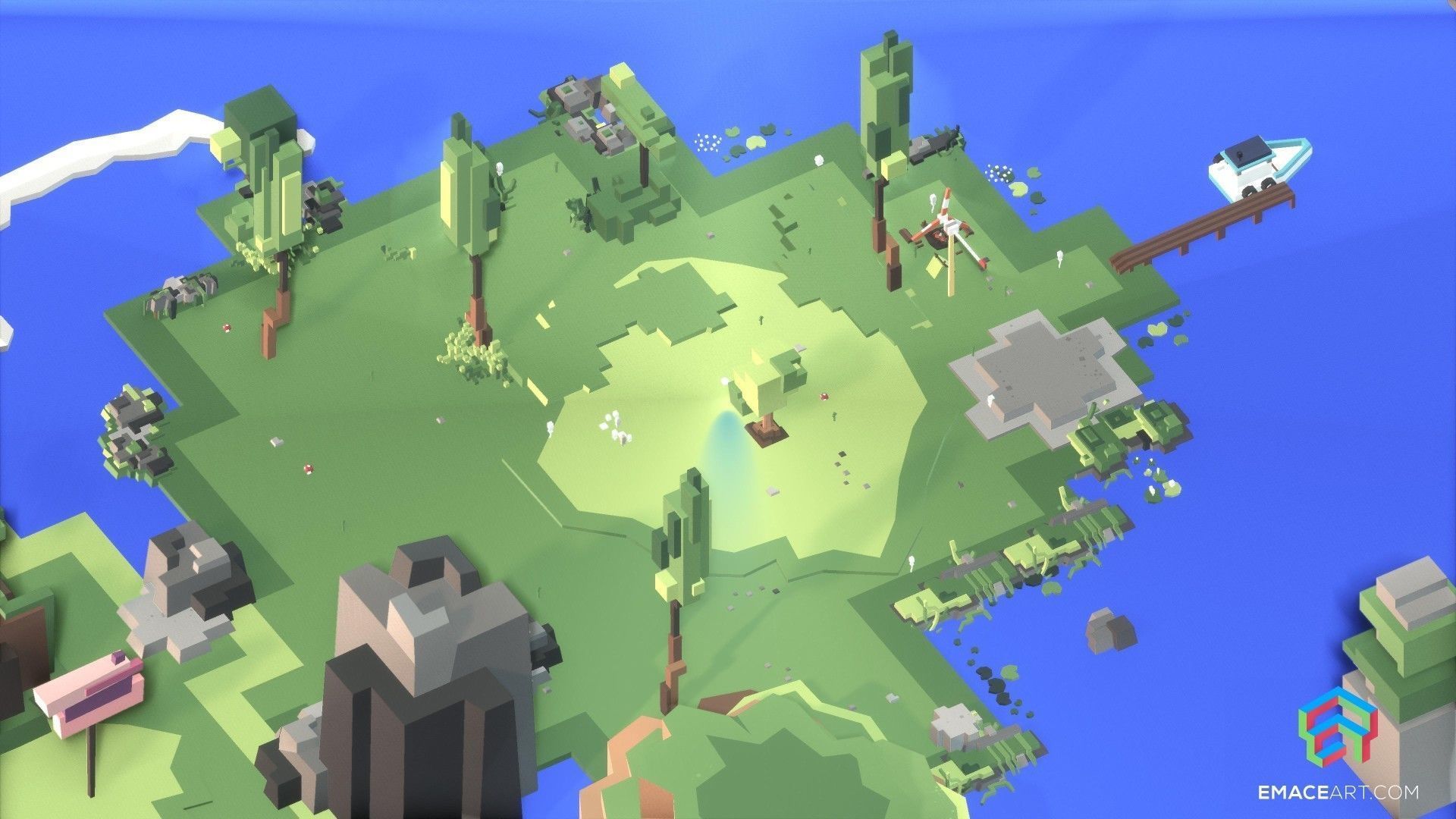 3D model Epic 3D Map for Roblox and Unity Game VR / AR / low-poly ...