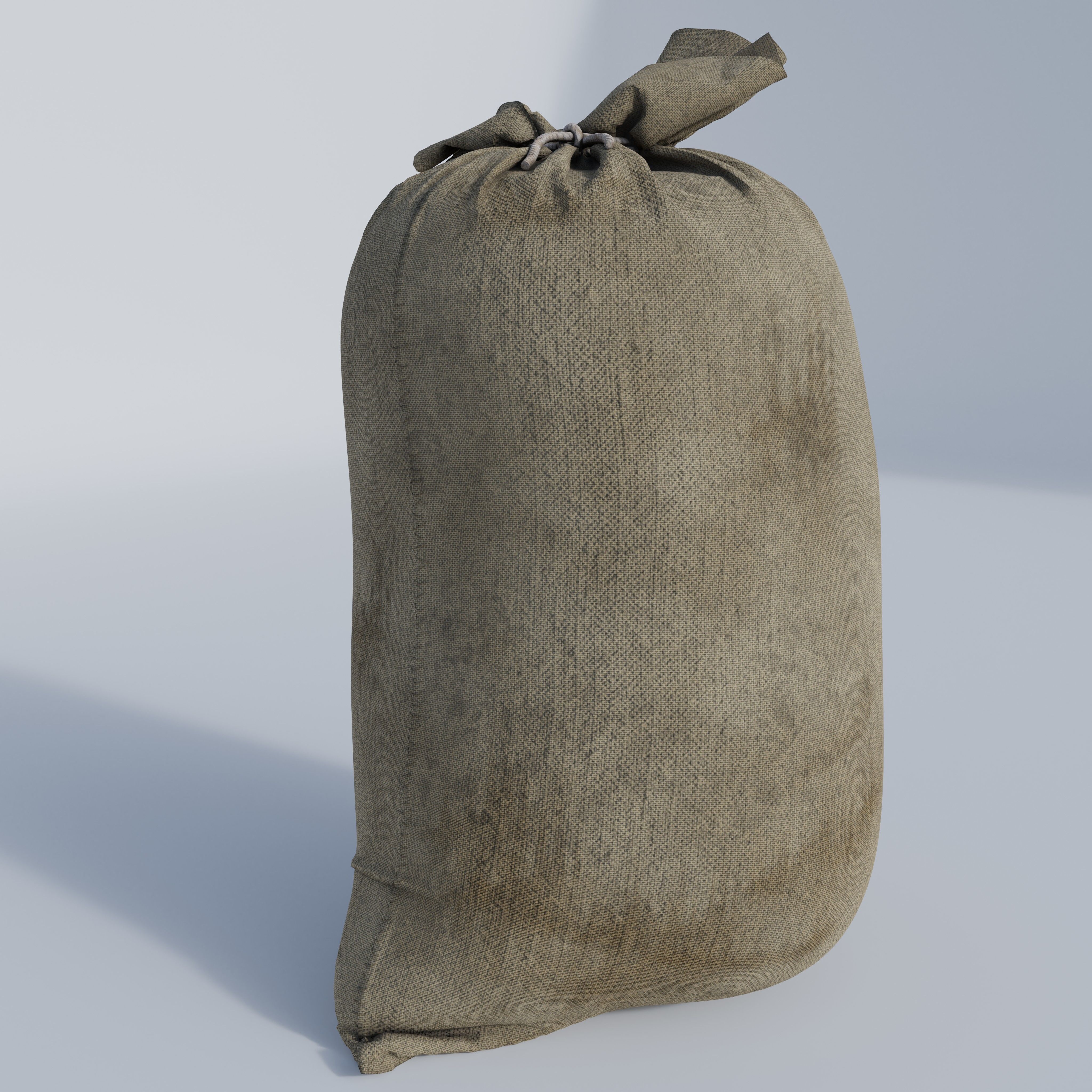Burlap Sacks - Sacos de Arpillera 3D model | CGTrader