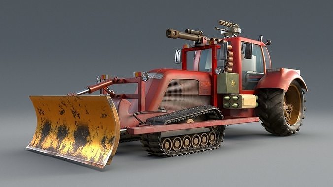 MIssile Tractor 3D model | CGTrader