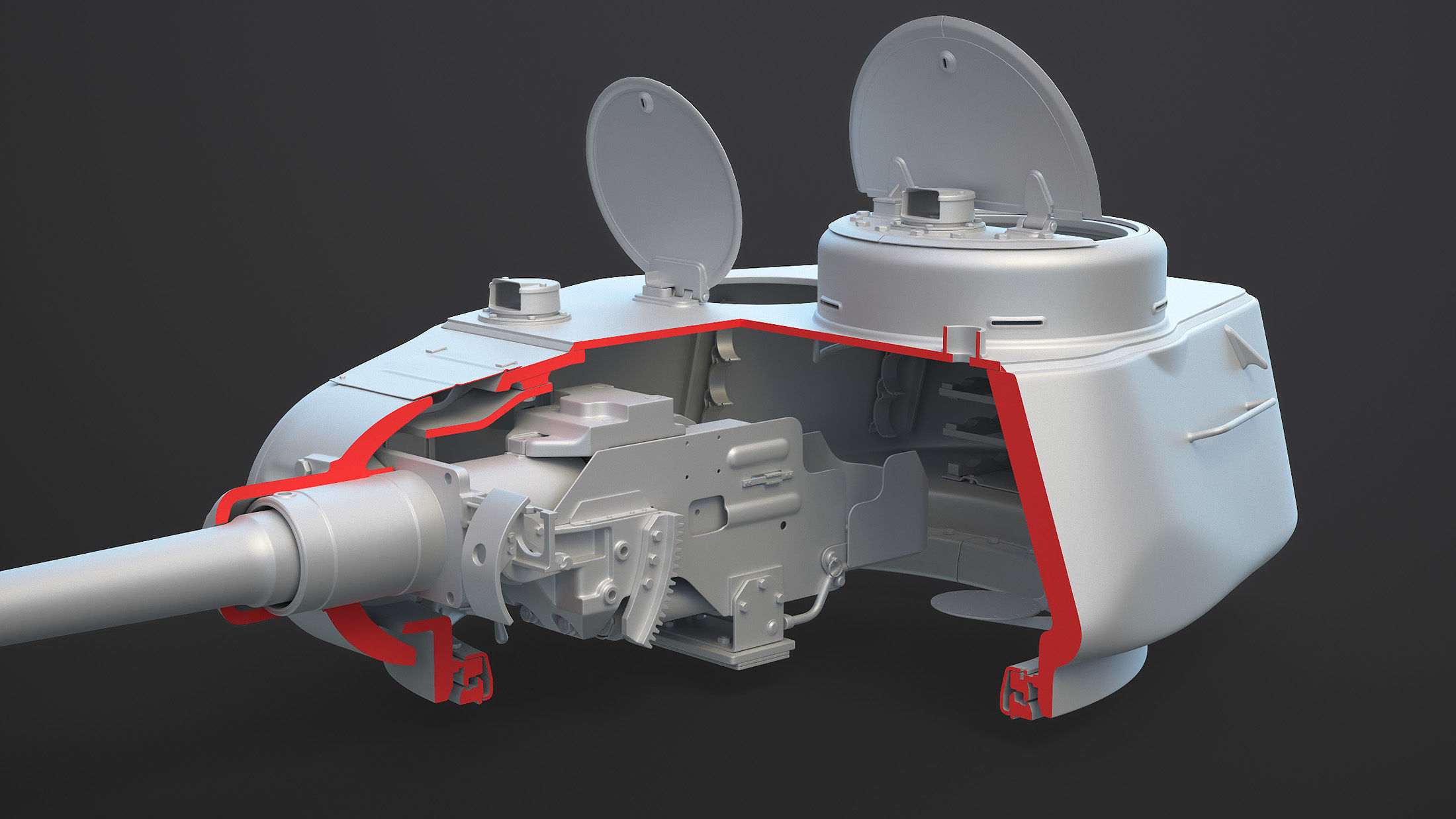 T-34-85 Turret High-Poly 3D model | CGTrader