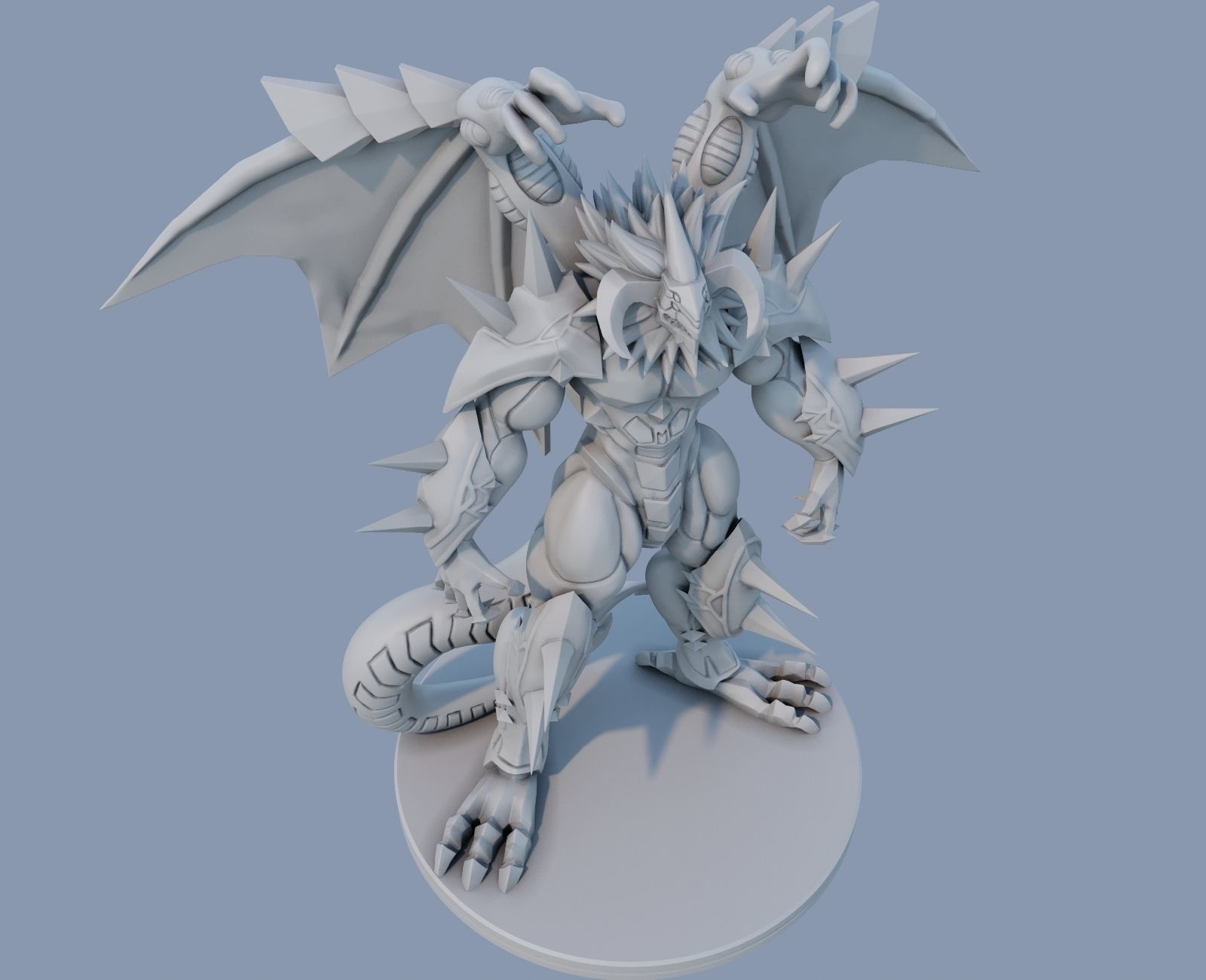 Red Dragon archfiend king calamity 3d print model 3D model 3D printable ...