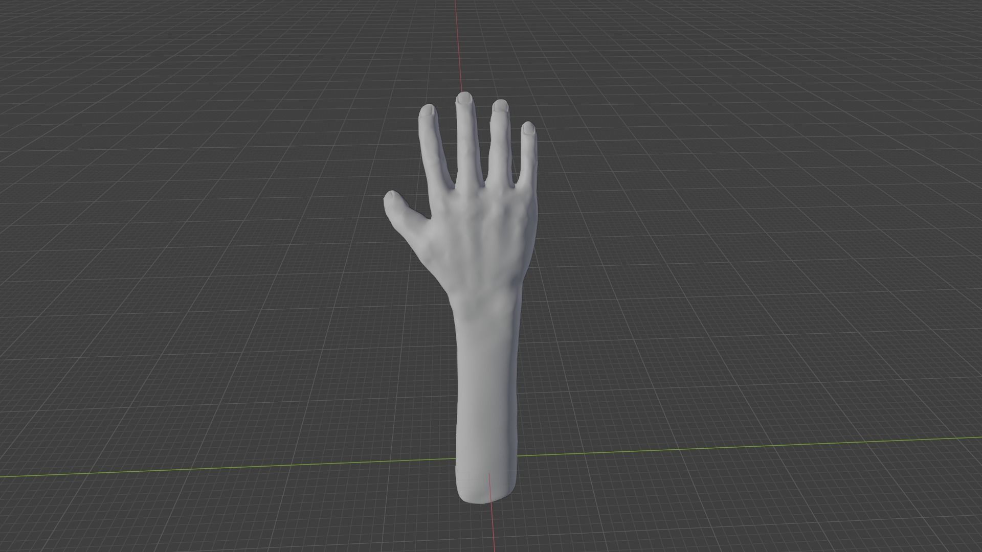 Simple Rigged Hand free VR / AR / low-poly 3D model rigged | CGTrader