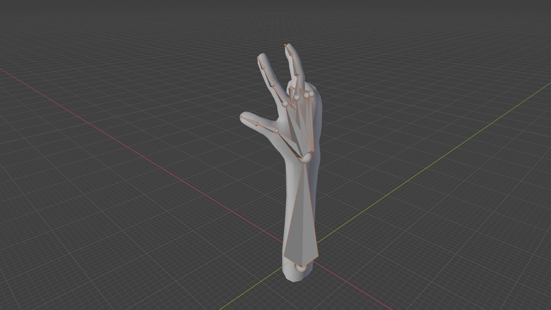 Simple Rigged Hand free VR / AR / low-poly 3D model rigged | CGTrader