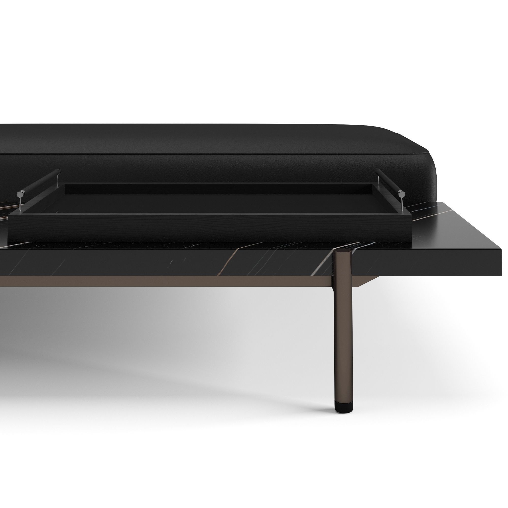 Minotti Superquadra benches set 3D model | CGTrader