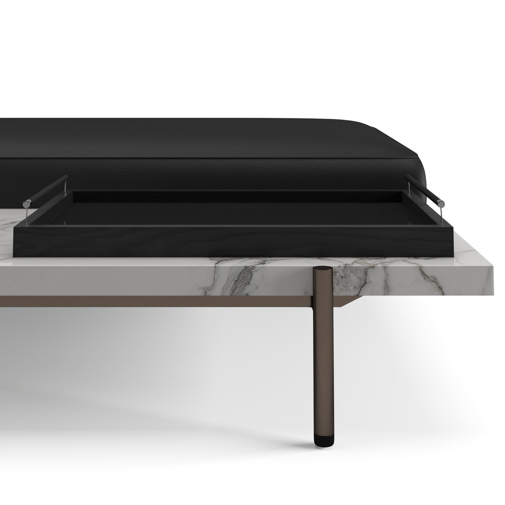 Minotti Superquadra benches set 3D model | CGTrader