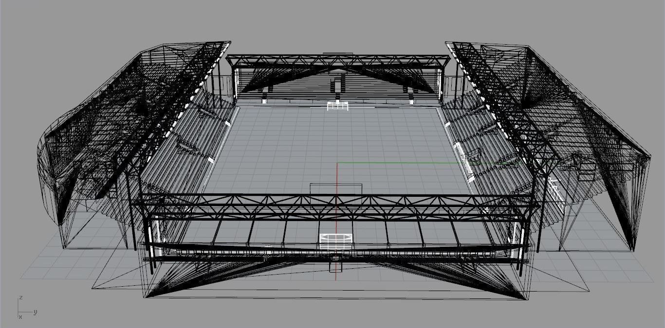 3D model Boras Arena Stadium Elfsborg VR / AR / low-poly | CGTrader