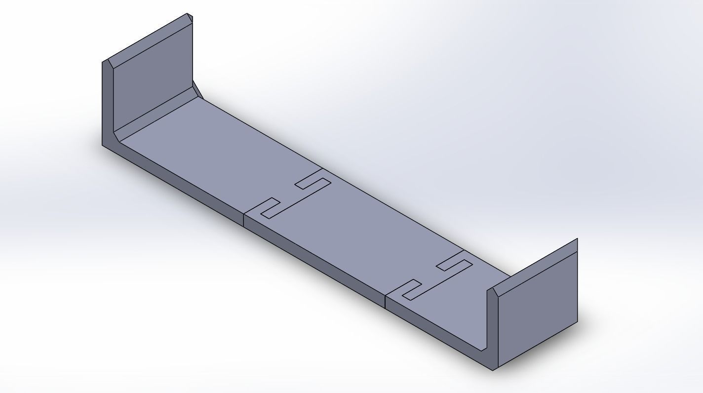 Modular 3D Printable Shelf 3D model 3D printable | CGTrader