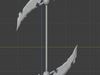 Double side Sythe 3D model | CGTrader