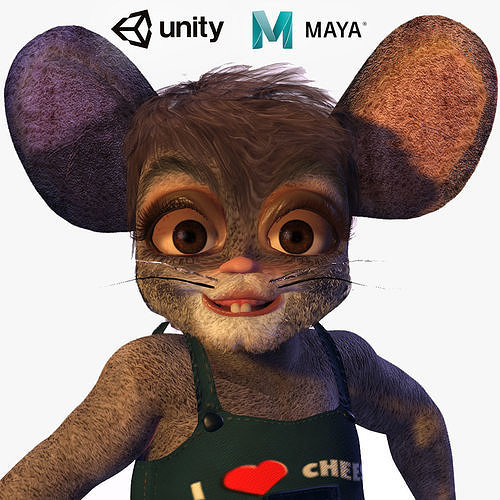 High quality character full Rigged and Animated 3D model animated ...