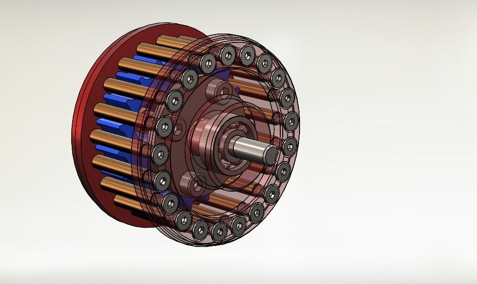 Cycloidal Gear Drive 3D model 3D printable animated rigged | CGTrader