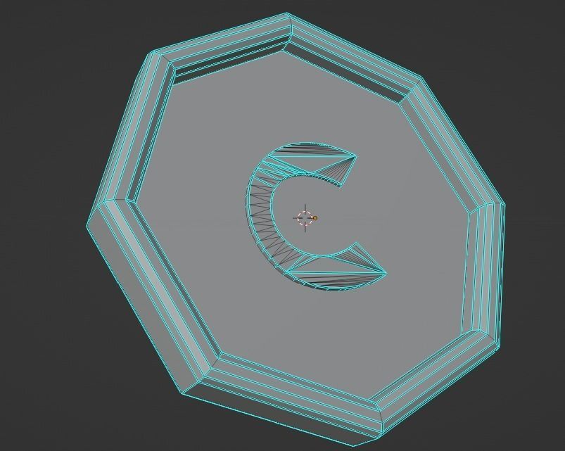 Low poly Coin Gold free VR / AR / low-poly 3D model | CGTrader