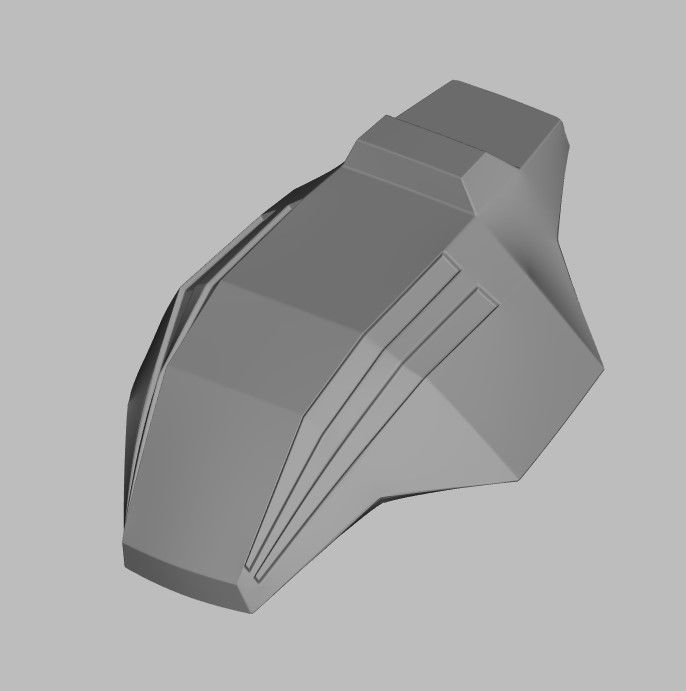 Delta Squad Full Size Props Armor Upgrade STL 3D model 3D printable ...