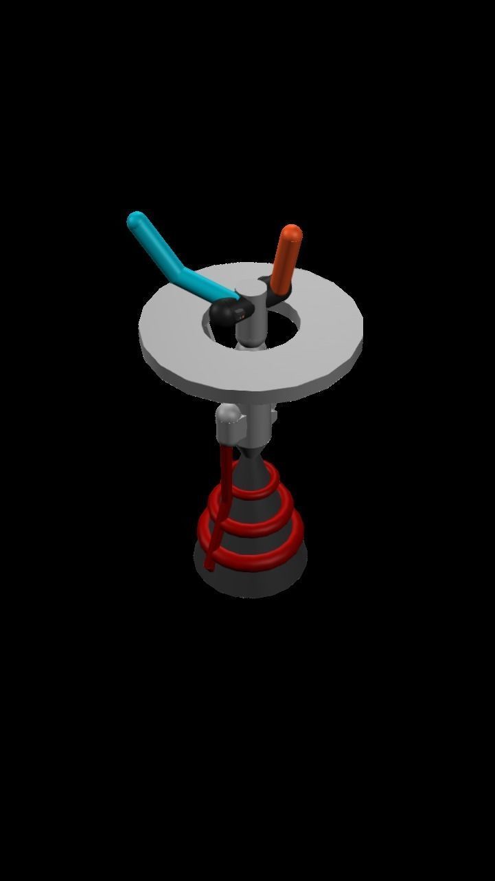 Chemical rocket engine free VR / AR / low-poly 3D model | CGTrader