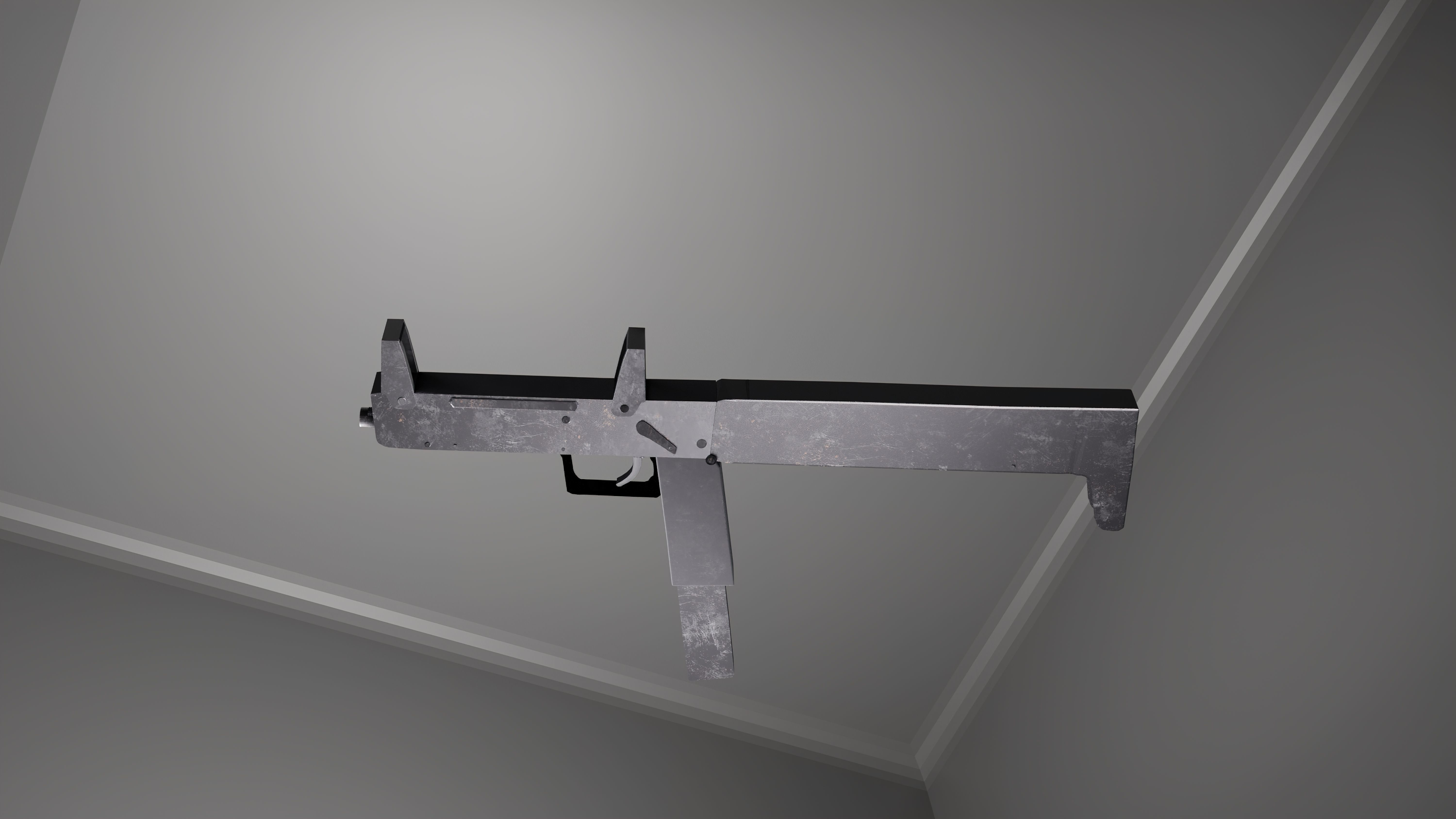3D model pp-90 submachine gun VR / AR / low-poly | CGTrader