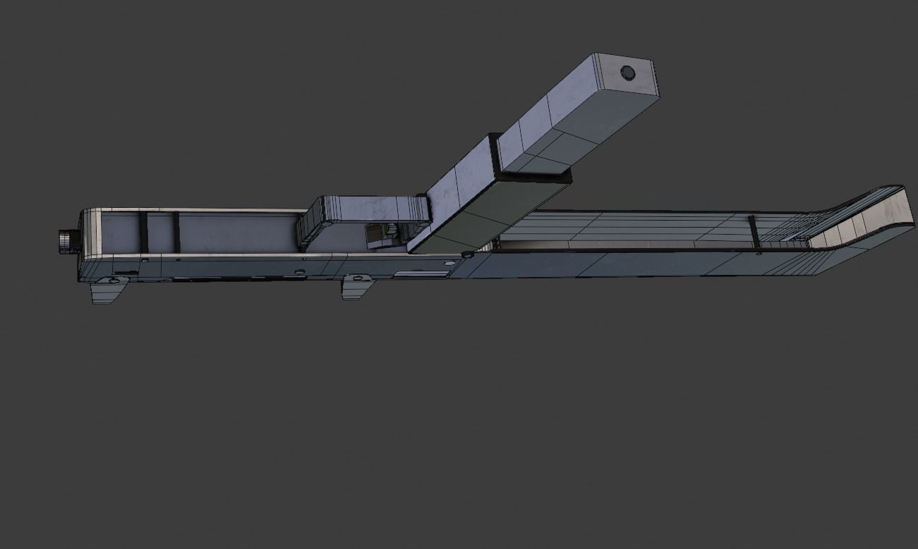 3D model pp-90 submachine gun VR / AR / low-poly | CGTrader