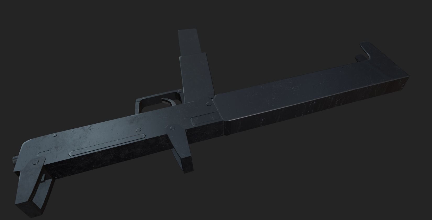 3D model pp-90 submachine gun VR / AR / low-poly | CGTrader